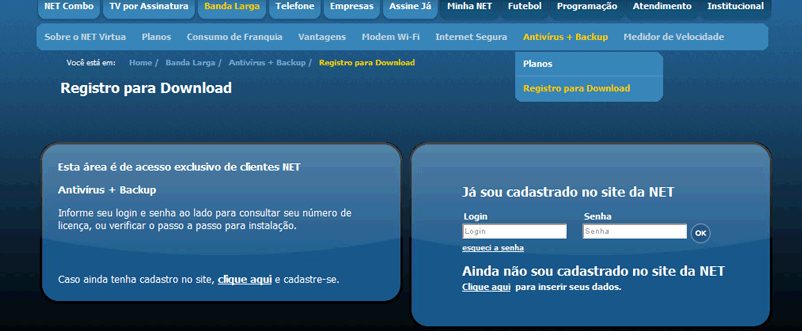 NET- Antivirus + Backup